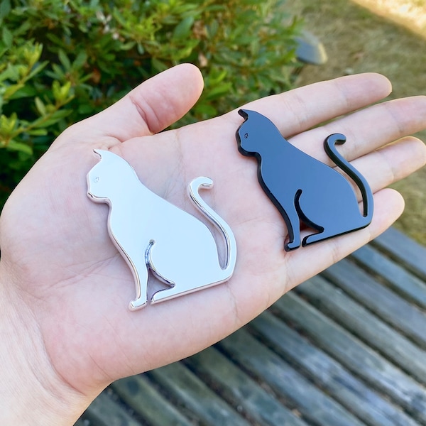 Cat Car Decal - Etsy
