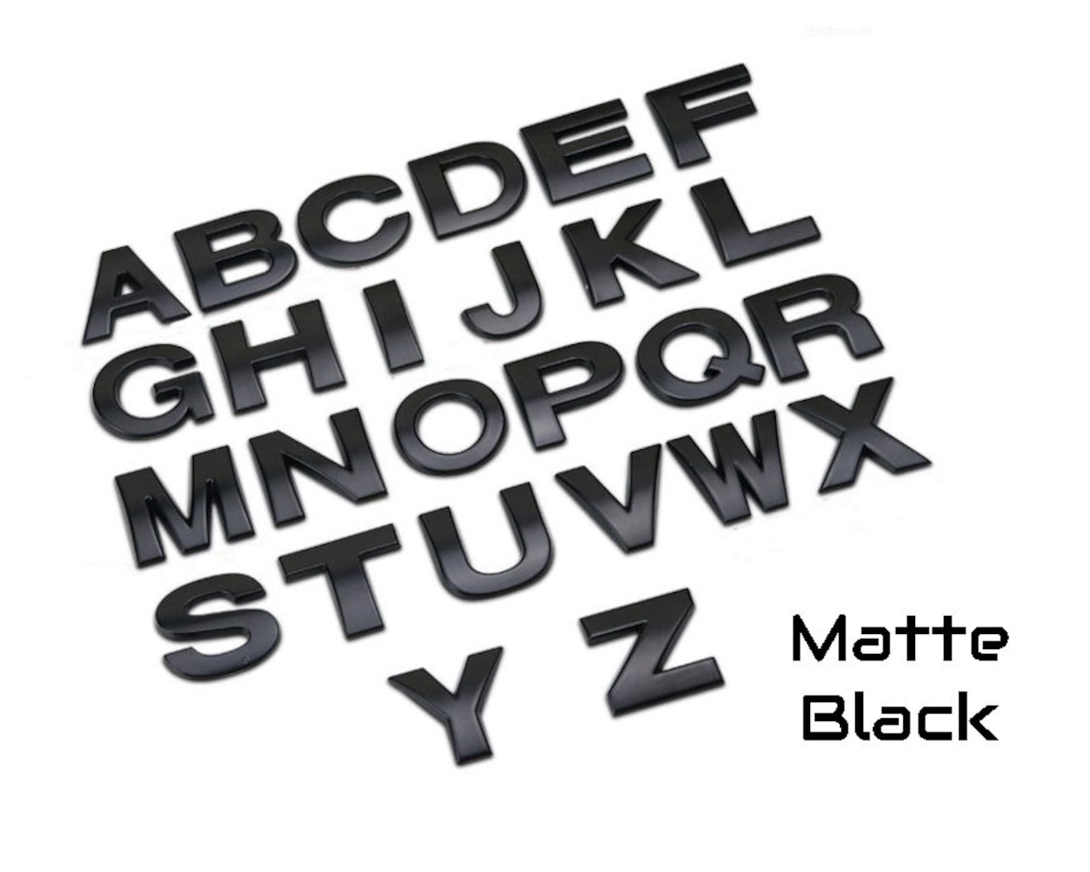 Custom Letters Numbers Emblem Badge Car Decal 3D Quality - Etsy