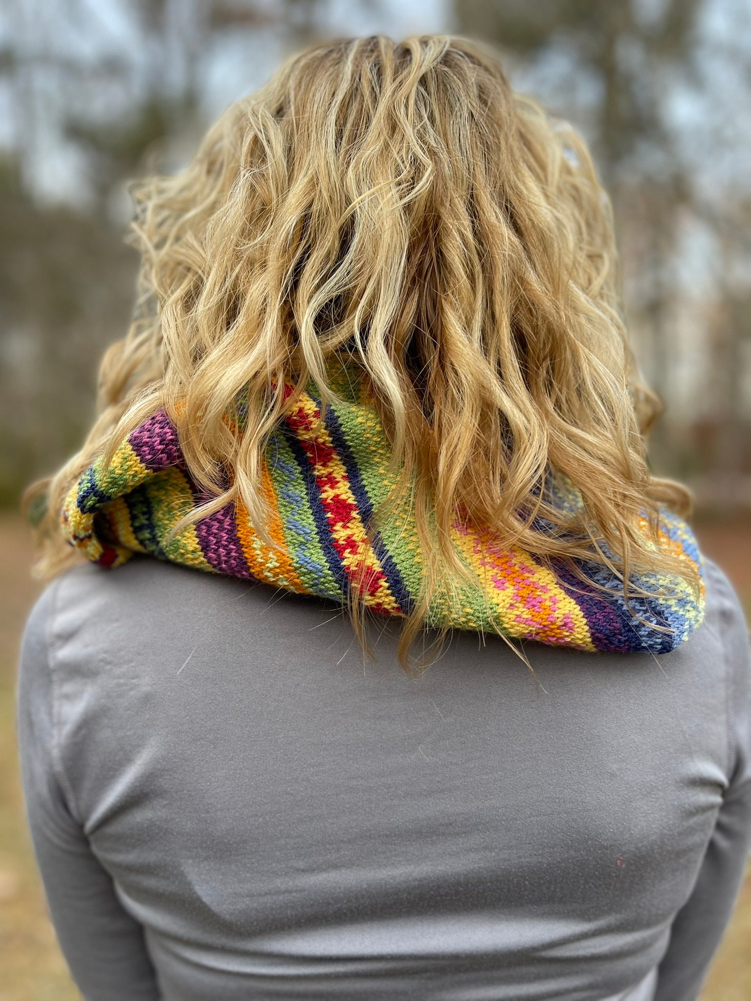 Cowl of Color - Etsy