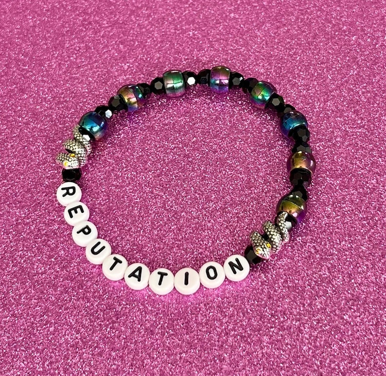 Reputation Bracelet Perfect for Your Rep Era Gorgeous Snake Beads and ...
