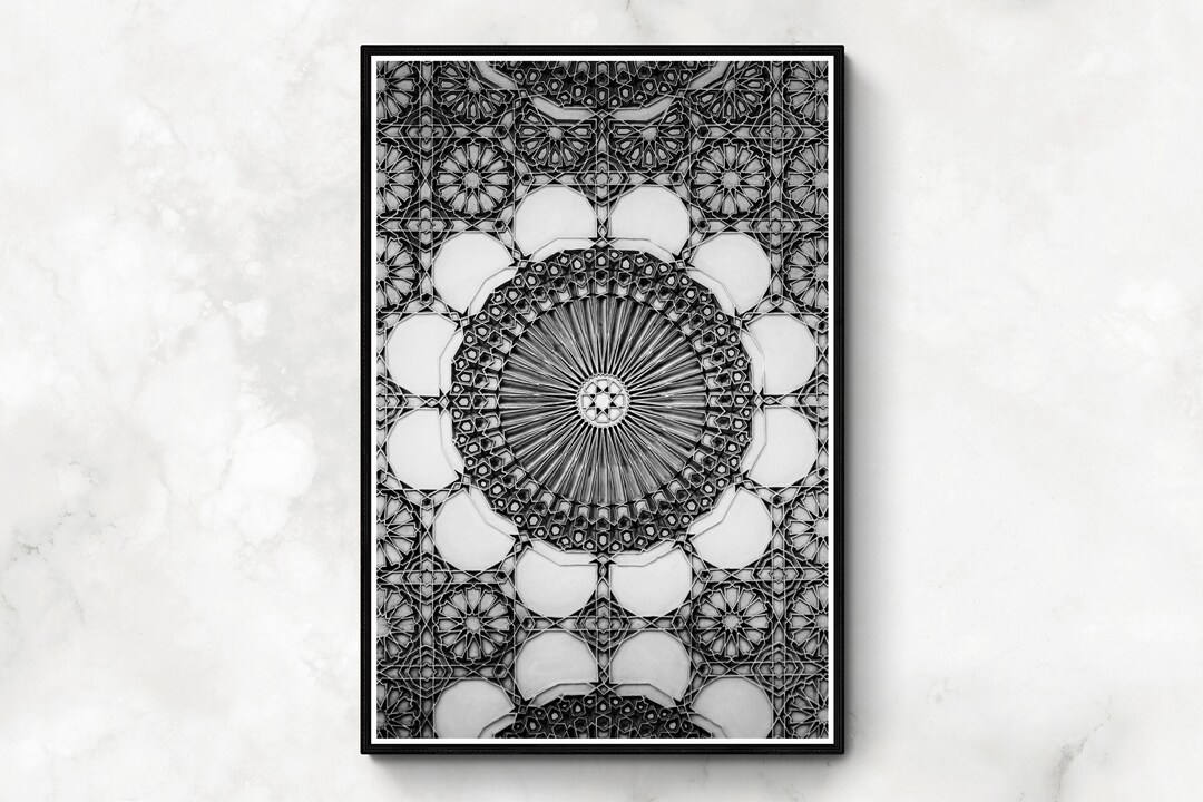 Fine Art Monochromatic Print, Printable Wall Decor Bedroom Over the Bed ...