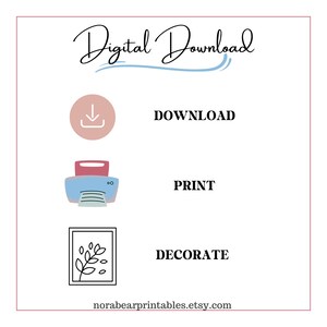 Numbers Poster | Rainbow Watercolor Numbers Print | Educational Art ...