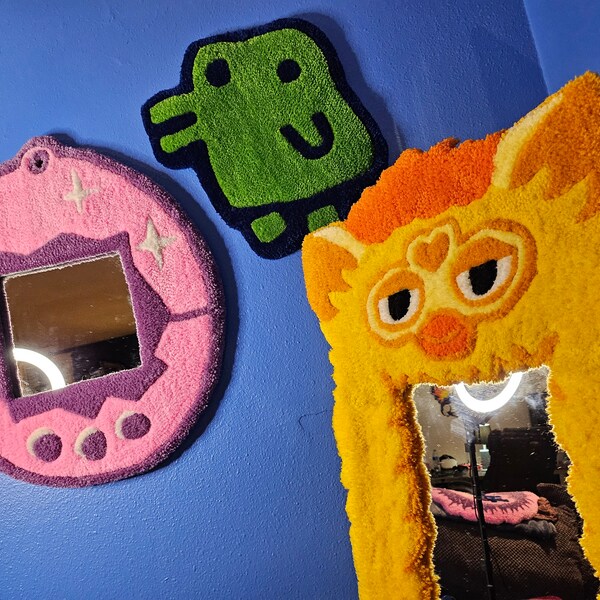 Tufted Mirror - Etsy