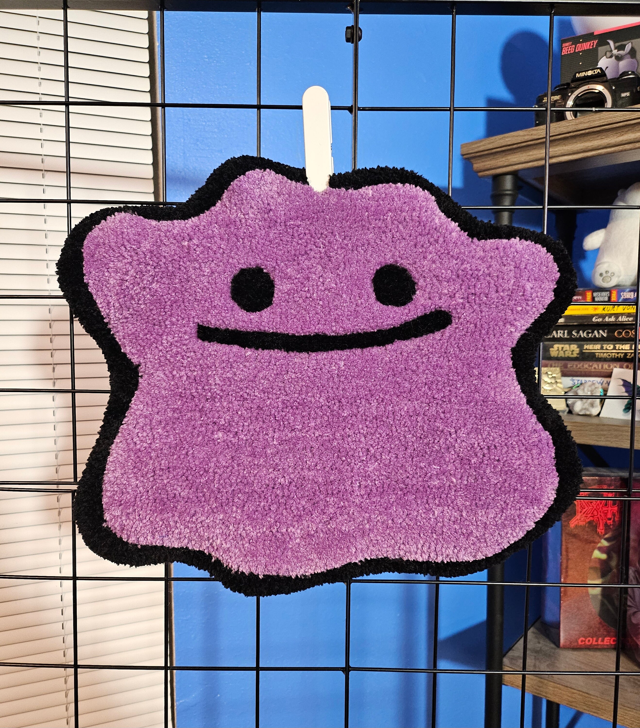 Ditto Pokemon Wall Hanger Hand Tufted Rug - Etsy