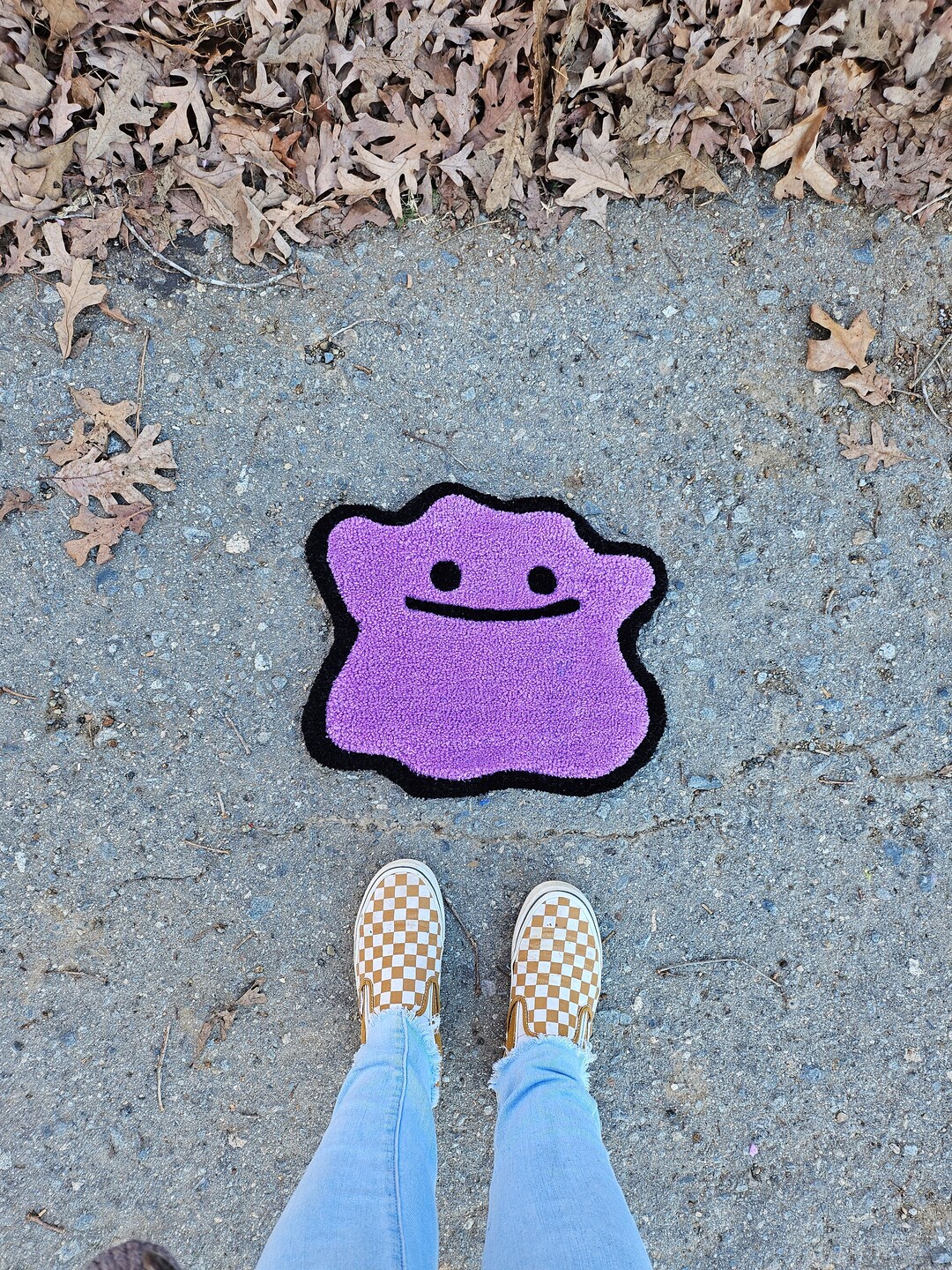 Ditto Pokemon Wall Hanger Hand Tufted Rug - Etsy