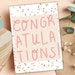 Congratulations Card Printable PDF Instant Download Celebratory ...