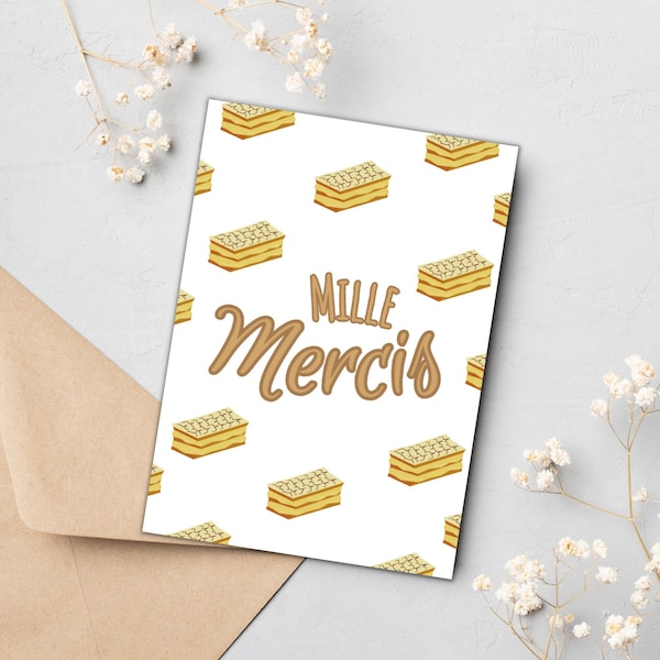 French Thank You - Etsy UK