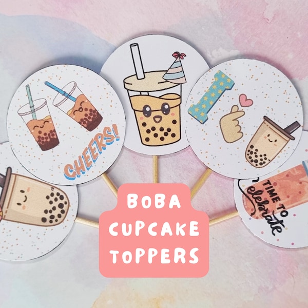 Cute Cupcake Topper - Etsy