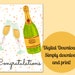 Printable Congratulations Card | PDF Digital Download | Congratulations ...