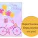 Printable Birthday Card PDF Digital Download Birthday - Etsy