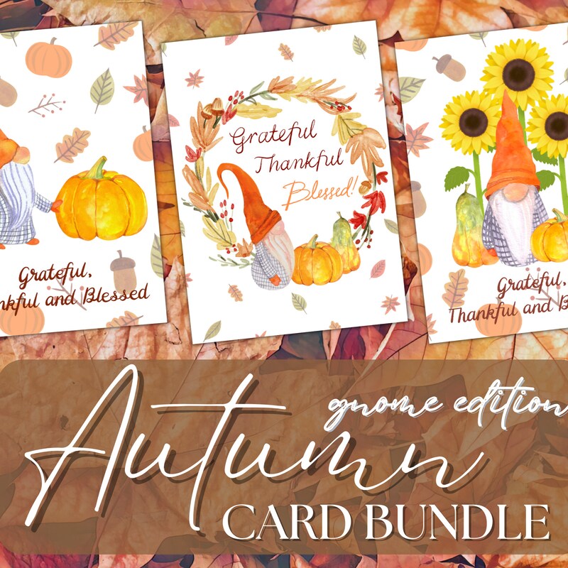 Thanksgiving Cards - Etsy