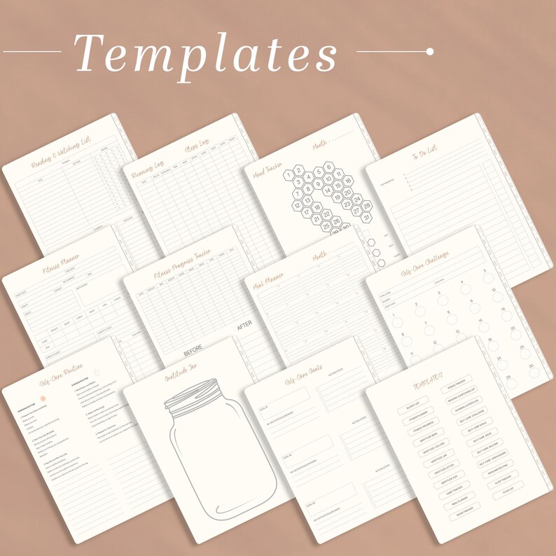 Wellness Journal 2026 Digital Self Care, Gratitude & Fitness Mental ...