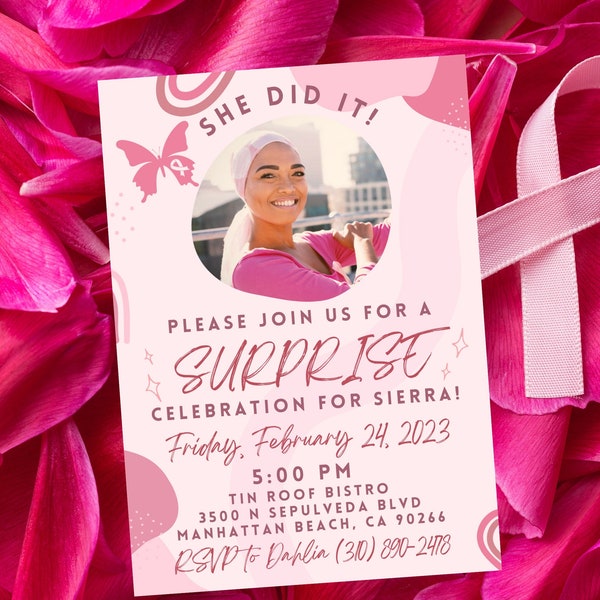 Cancer Free Party - Etsy