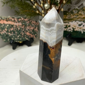 Crazy Lace Agate Towers - Etsy