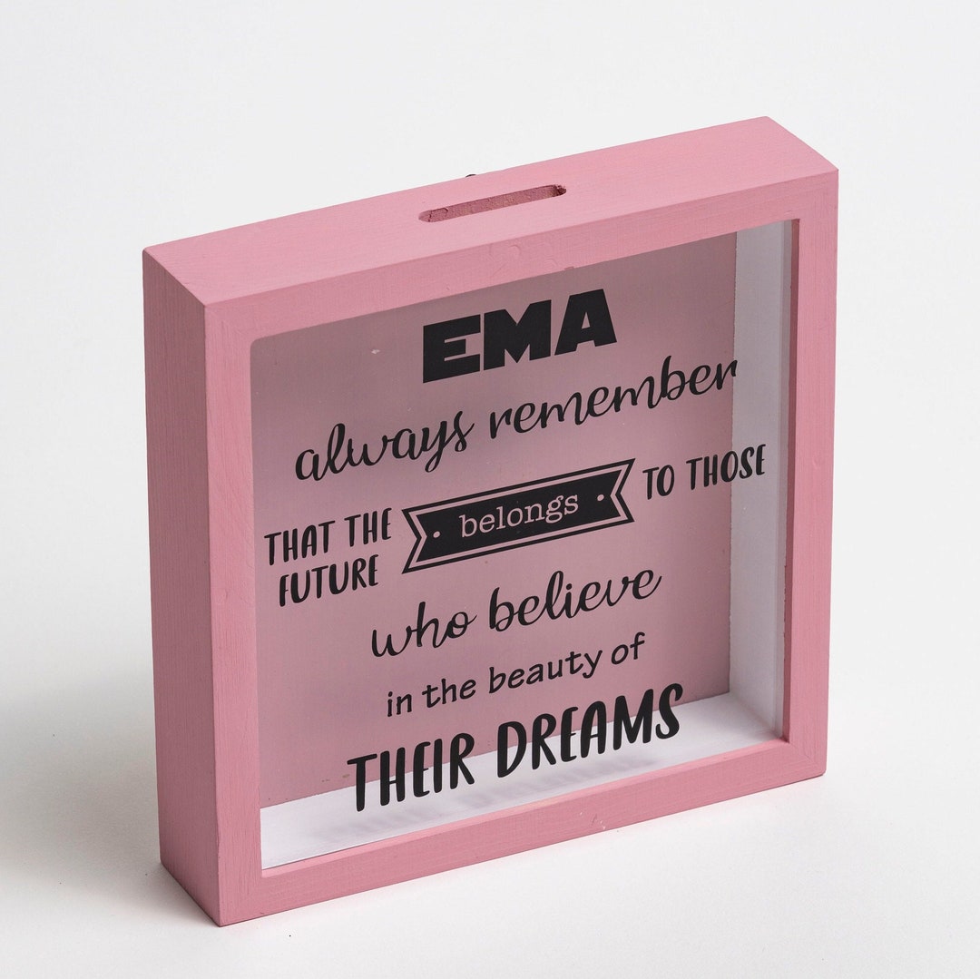 Personalized Money Box - Etsy