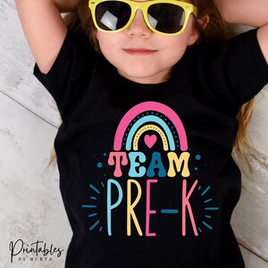 Team Pre-k Svg Png Eps Dxf Cut File | Back to School Svg | Pre-k Squad ...
