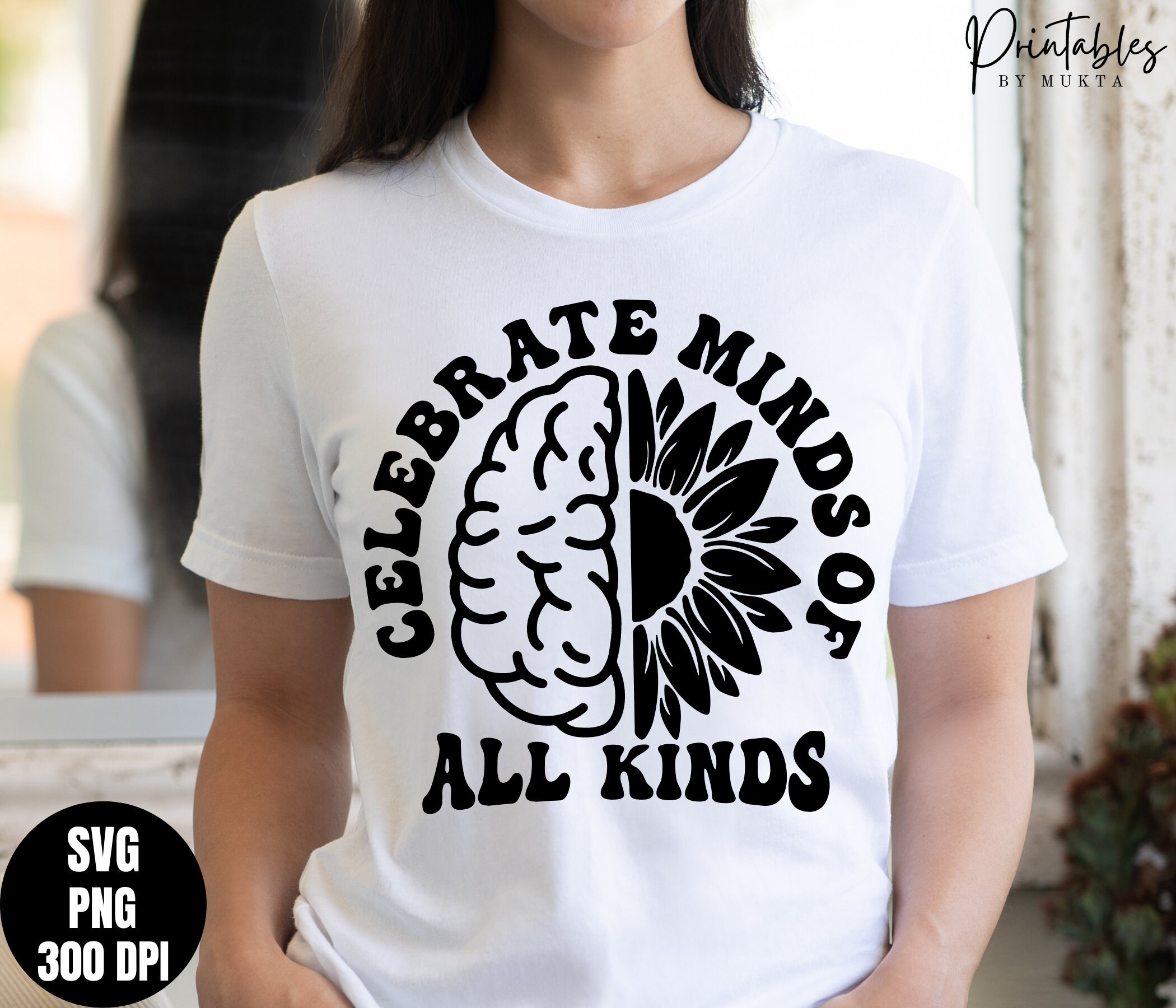 Celebrate Minds of All Kinds Svg, Autism Svg, Special Education Svg ...