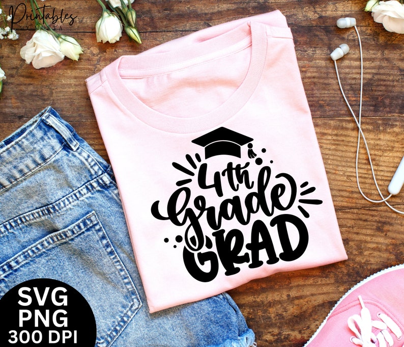 4th Grade Grad End of 4th Grade End of the Year End of - Etsy