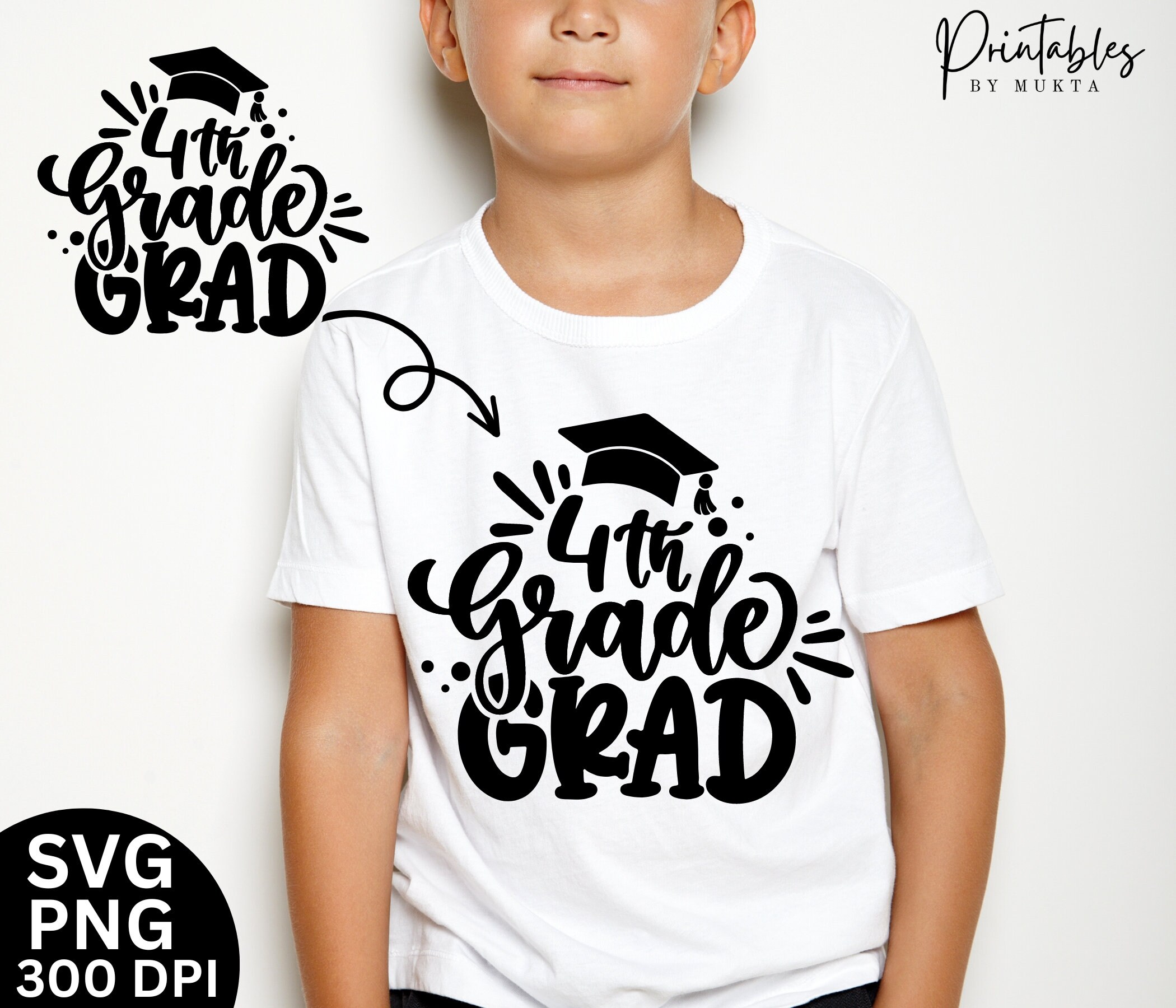4th Grade Grad End of 4th Grade End of the Year End of - Etsy
