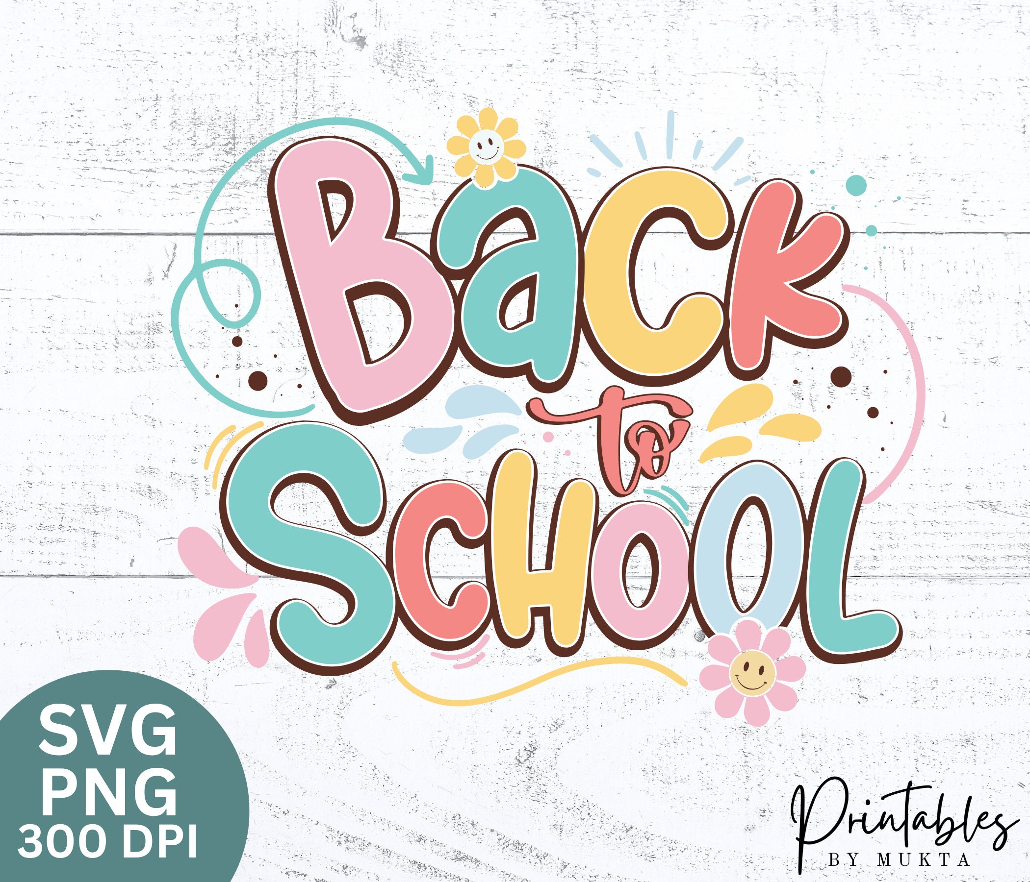 Welcome Back to School SVG, Retro Back to School SVG, Back to School ...