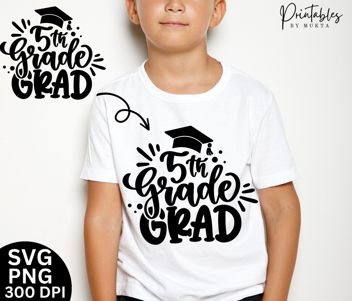 5th Grade Grad, End of 5th Grade, Final Day of Elementary School, 5th ...