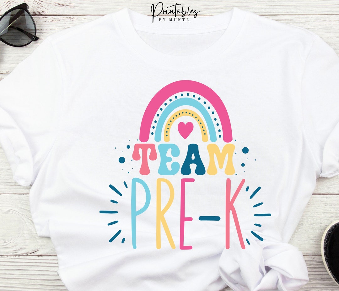 Team Pre-k Svg Png Eps Dxf Cut File | Back to School Svg | Pre-k Squad ...