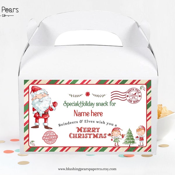 Christmas Treat Boxes - Etsy