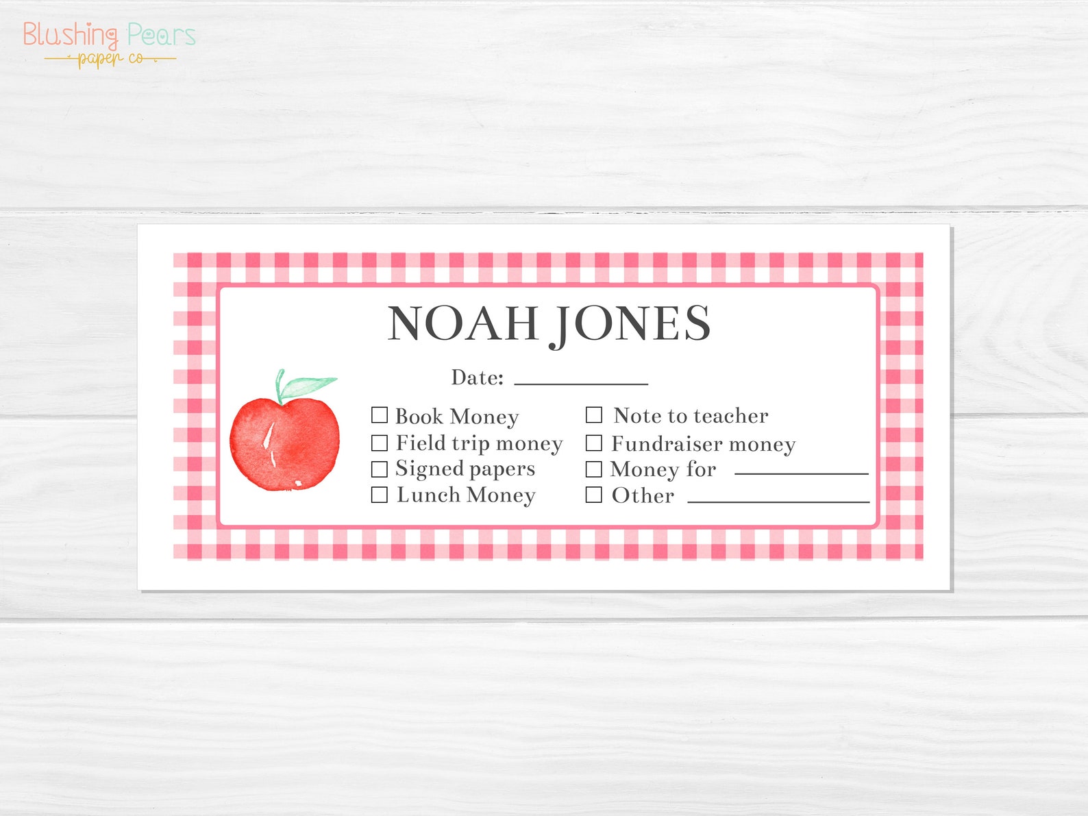 Personalized Envelopes for School, Back to School Envelope, School ...