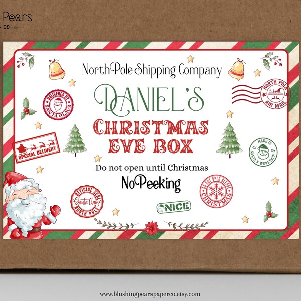 Christmas Eve Box - Etsy