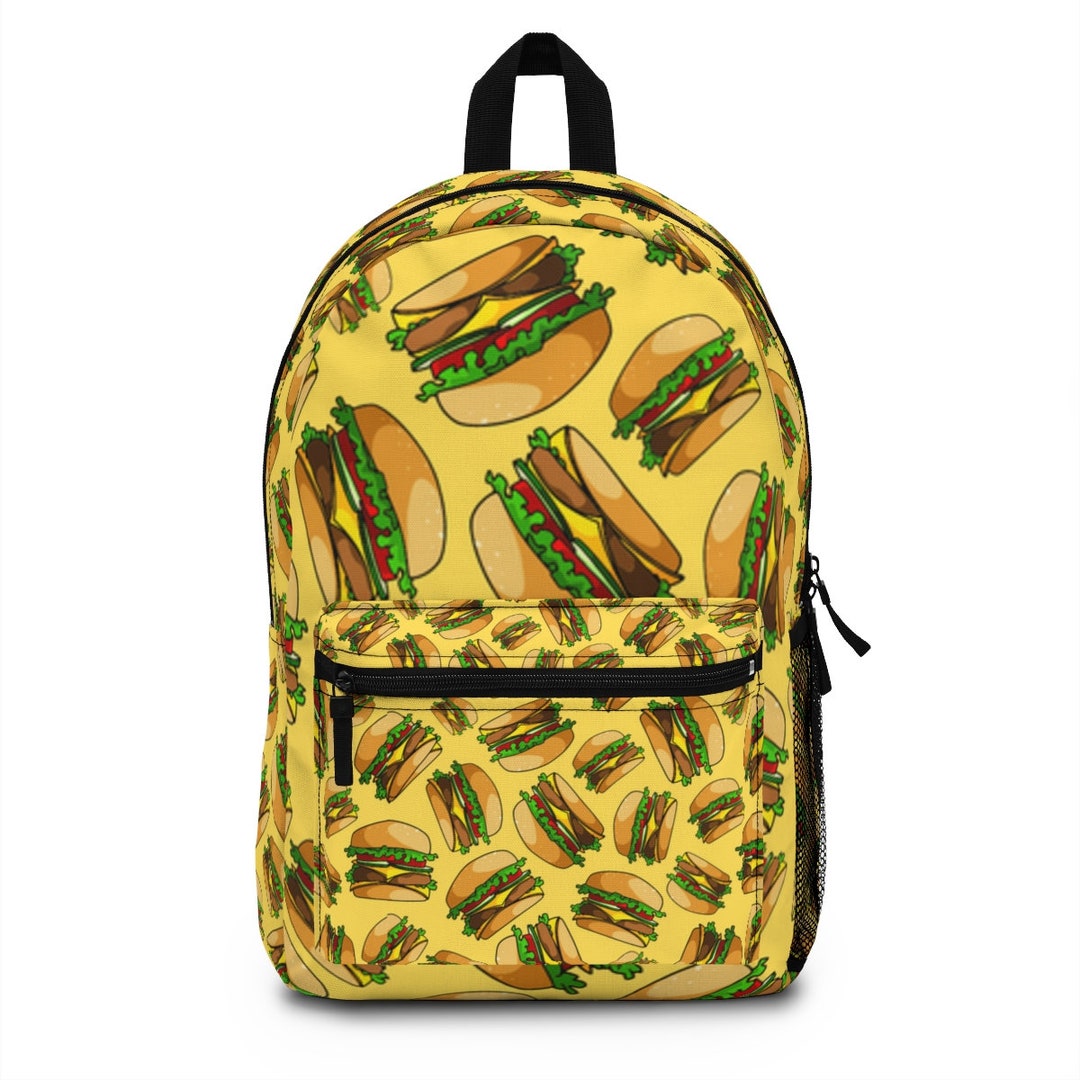 Cheeseburger Backpack - Etsy
