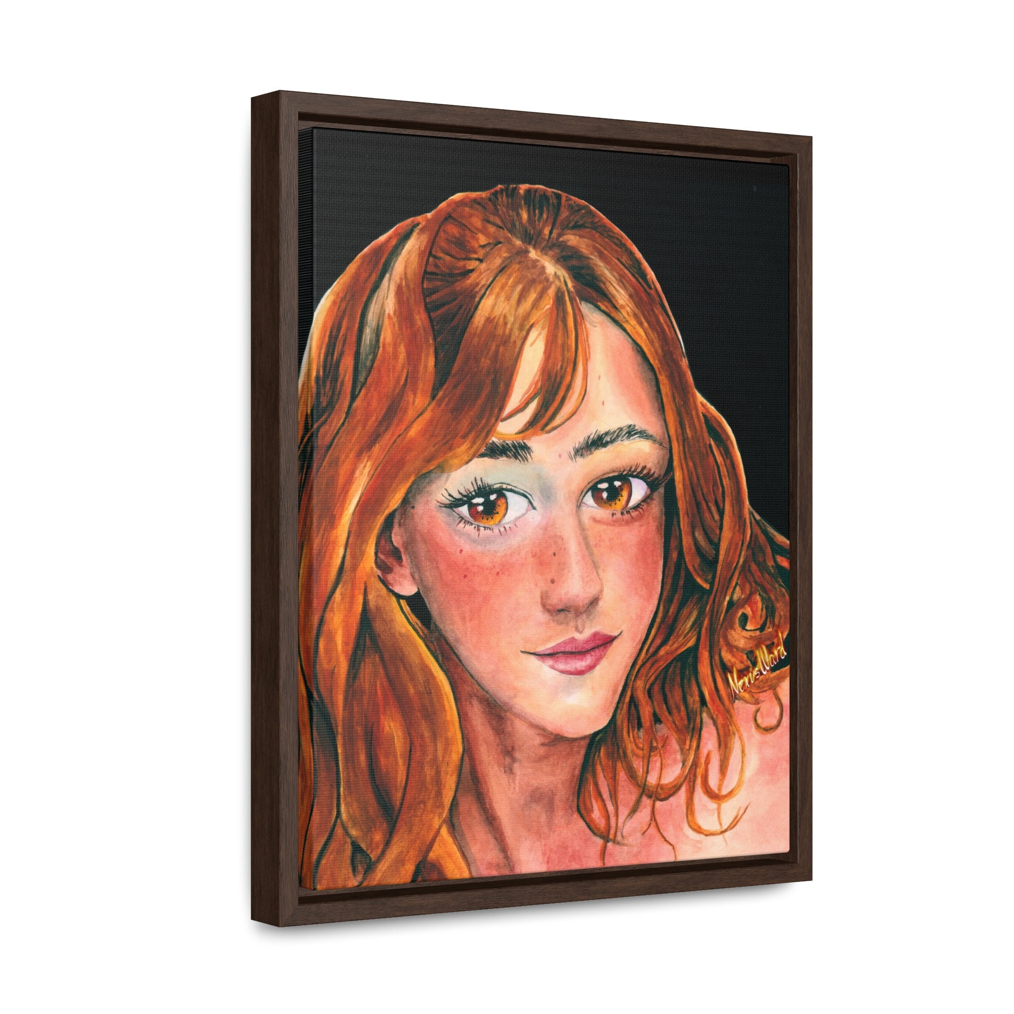 Watercolor of Emma Watson Inspiring Future Generations With Her ...