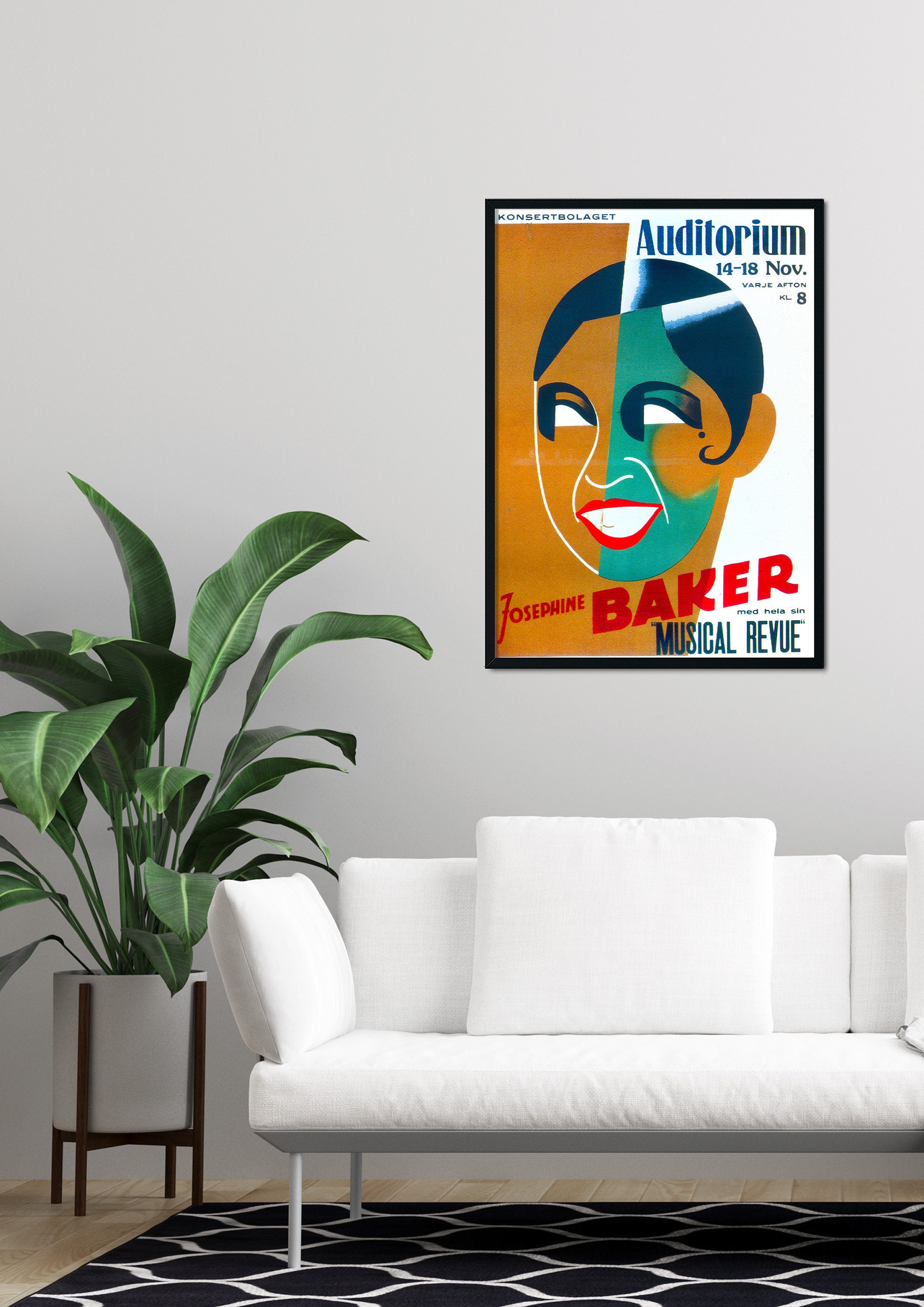 Josephine in Stockholm | Josephine Baker Poster, Black Hollywood ...