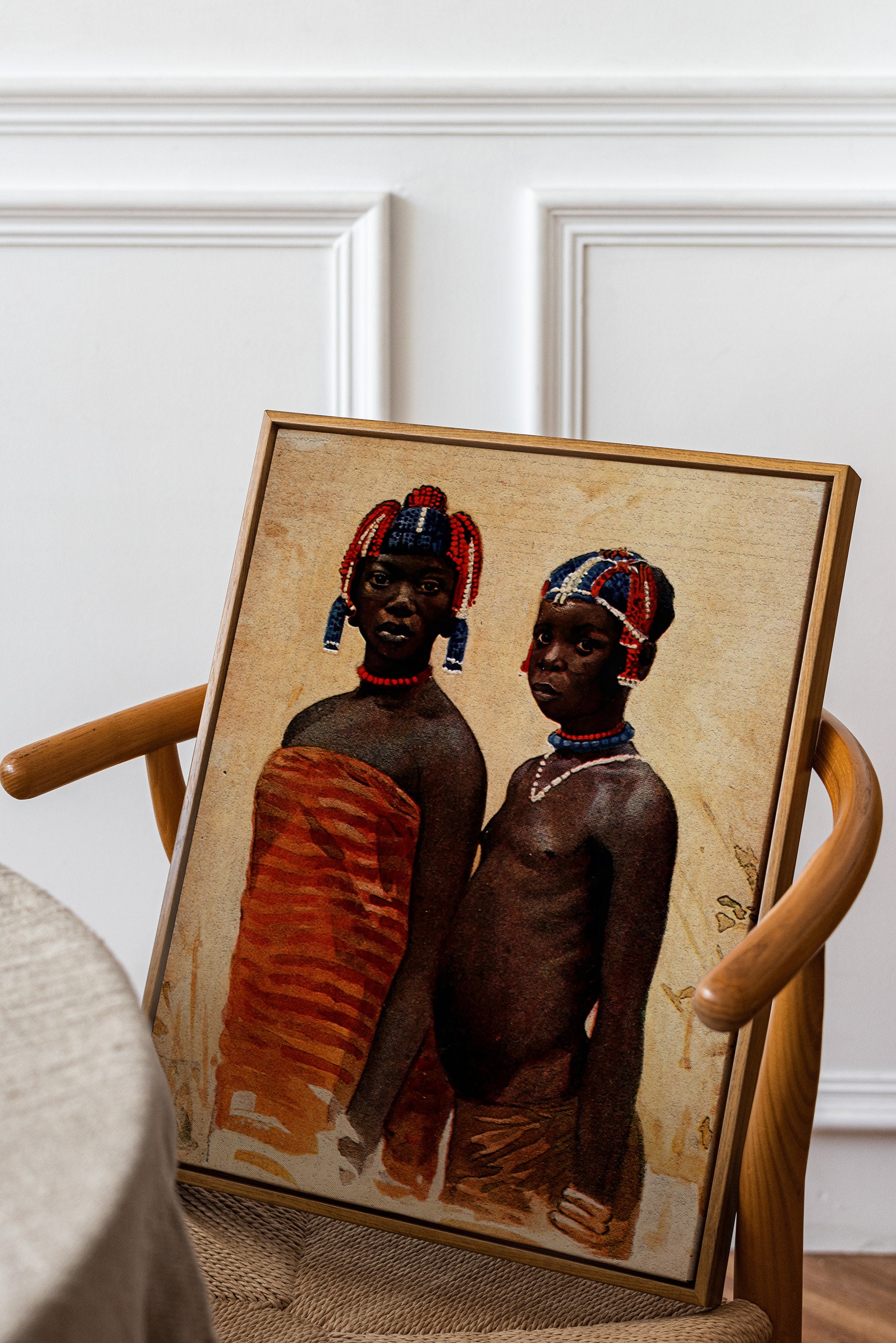 African Wall Art, Water Color Print, Vintage Art Prints, African Art ...