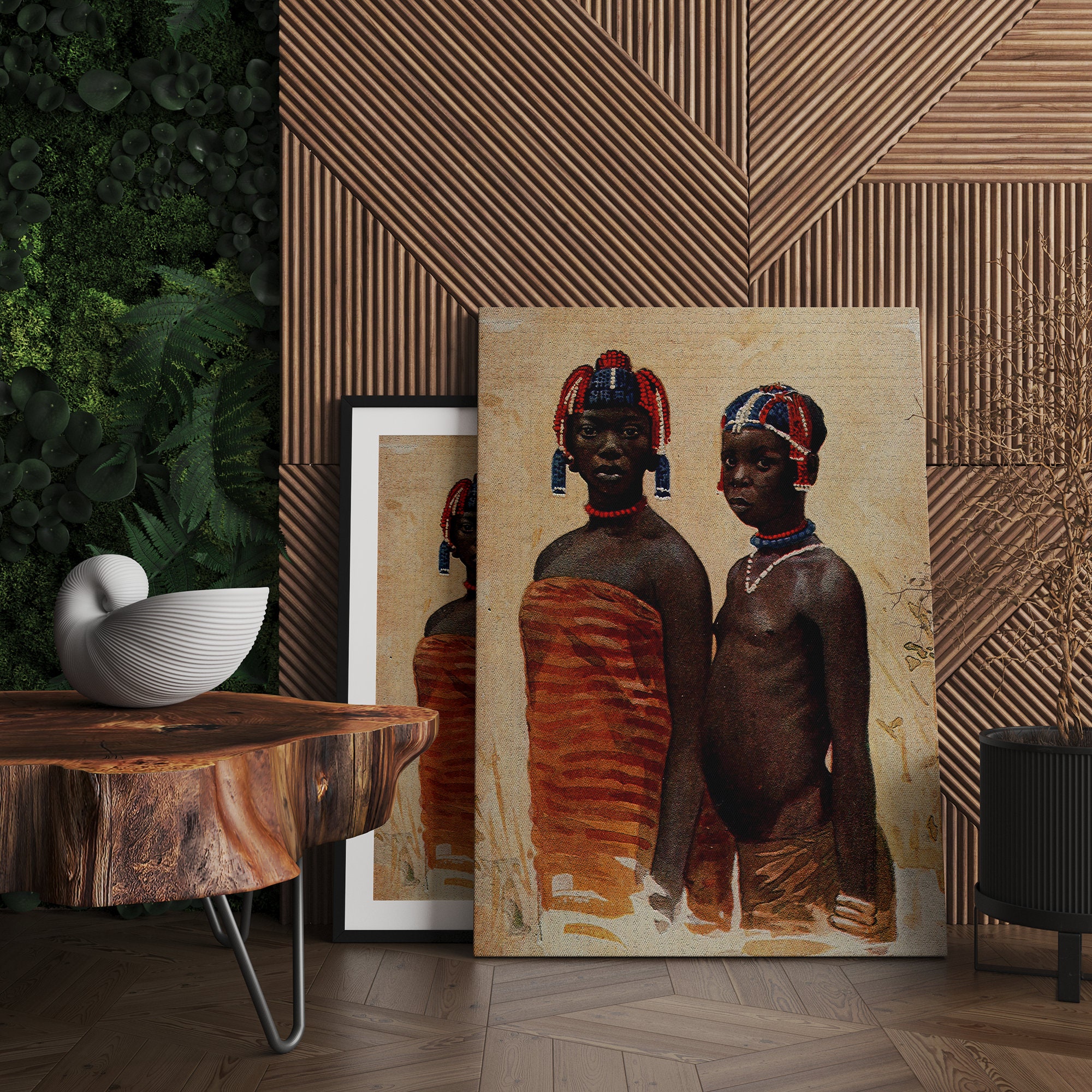 African Wall Art, Water Color Print, Vintage Art Prints, African Art ...