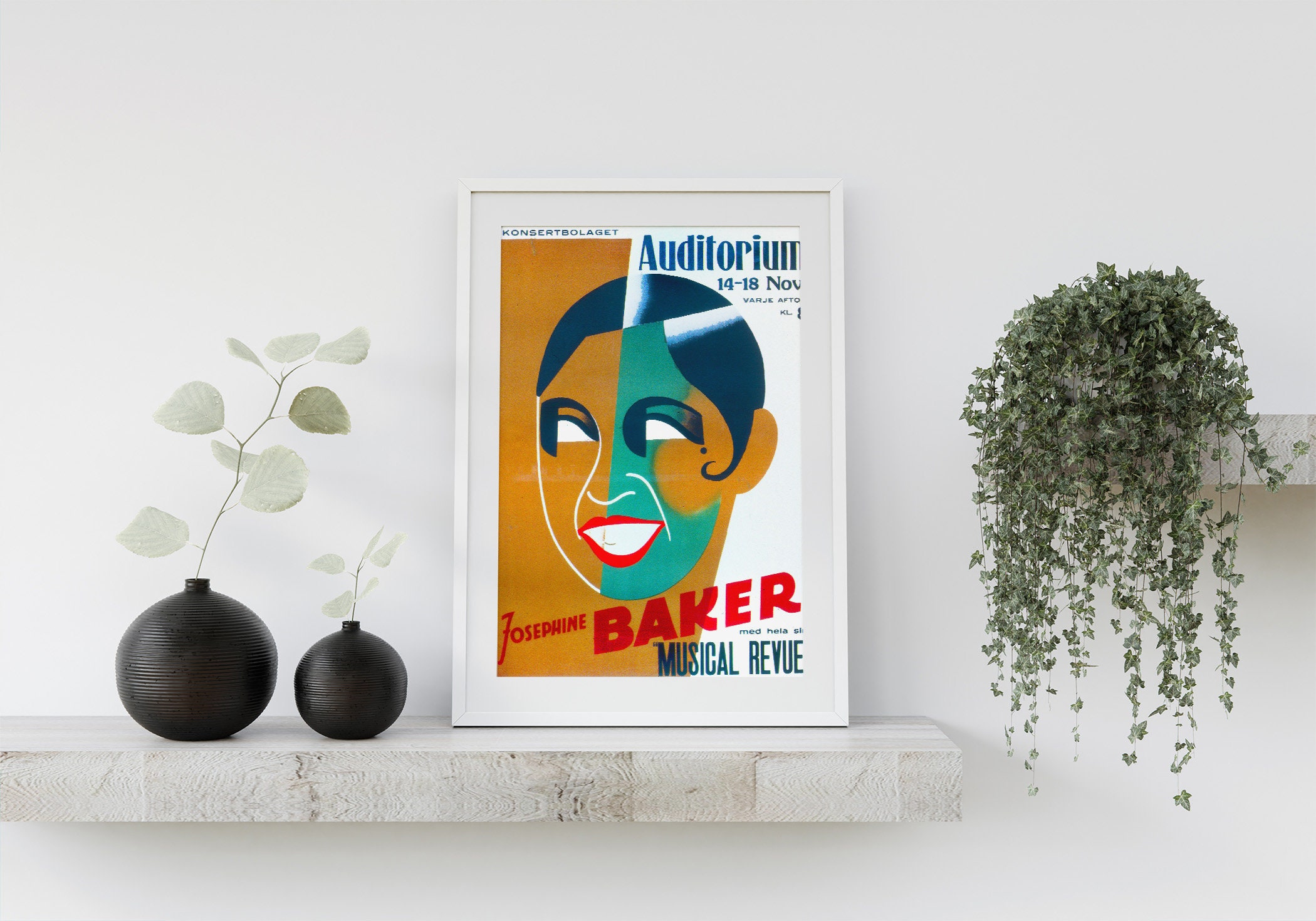 Josephine in Stockholm | Josephine Baker Poster, Black Hollywood ...