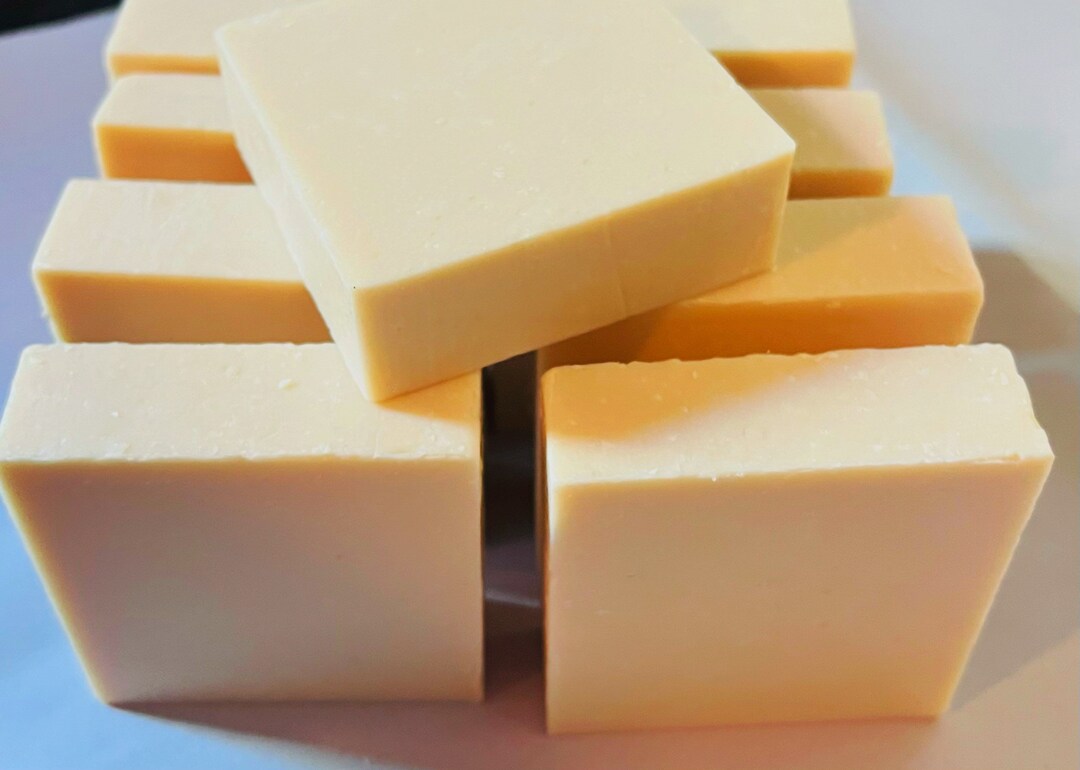 Raw Goat Milk Soap 4 Pack HUGE, Long Lasting Bars Fresh Milk From the ...