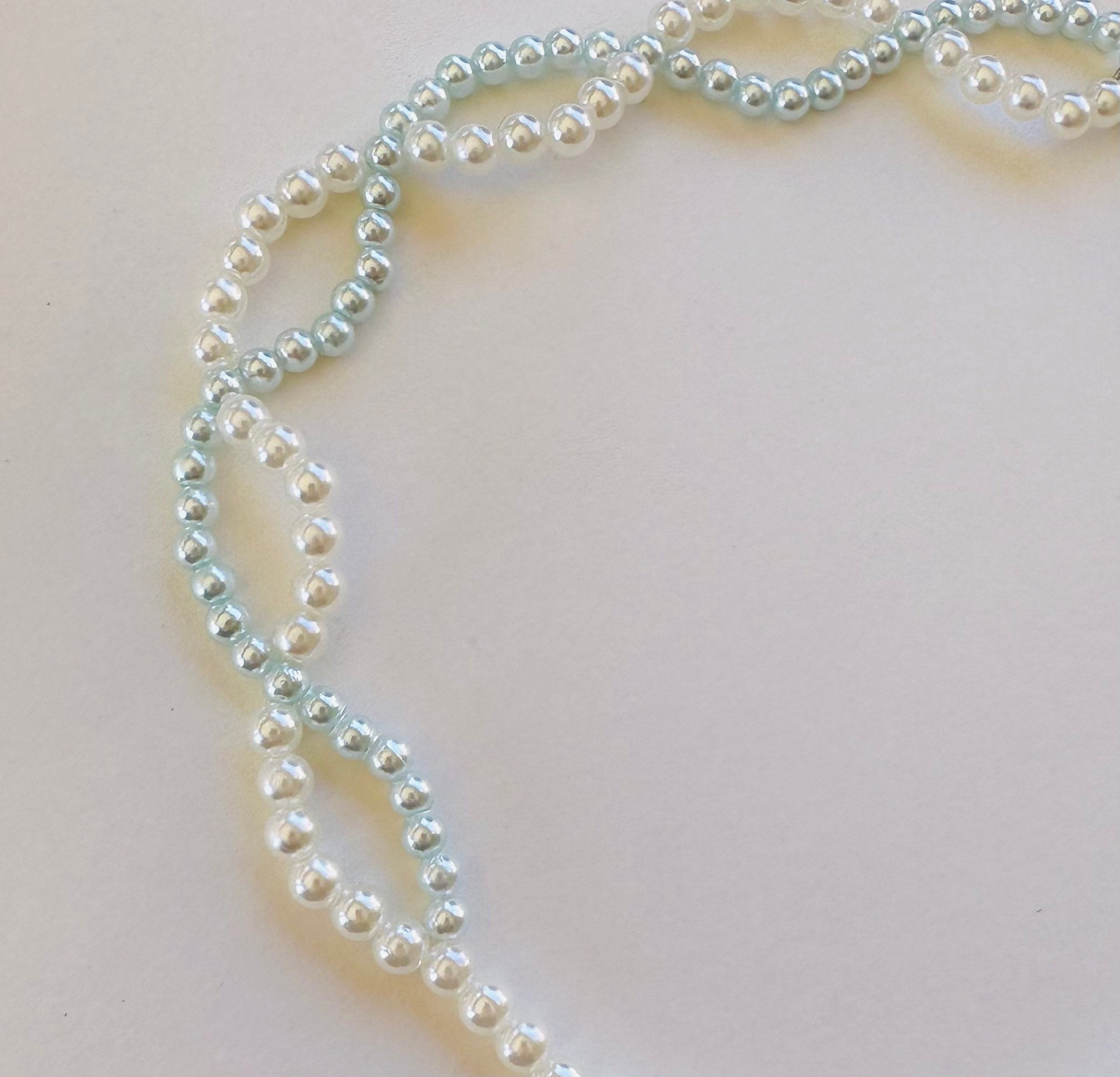 Pearl Beaded Necklace - Etsy