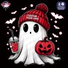 Custom Cute Skeleton Football Fall PNG Halloween NFL Football Fan Ghost ...