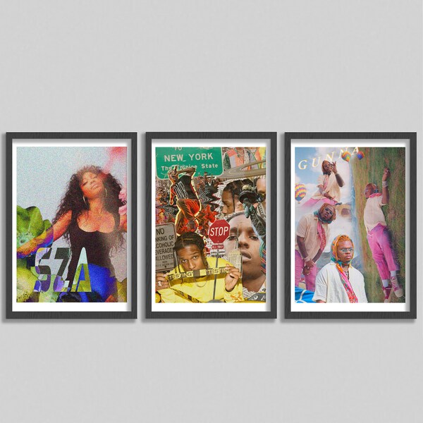 Sza Posters Collage - Etsy