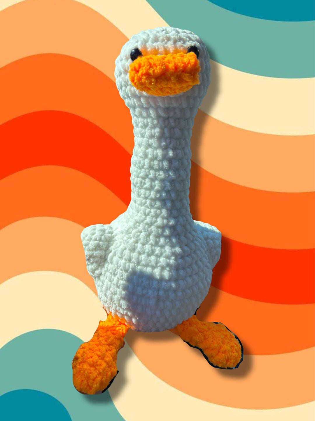 Crochet Silly Goose Plush - Etsy