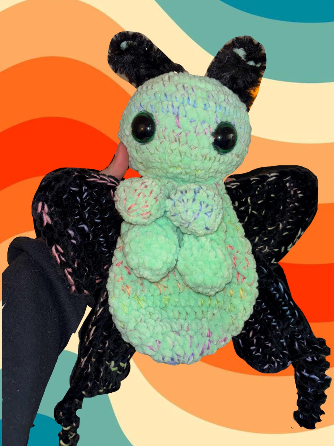 Luna the Cuddle Moth crochet - Etsy