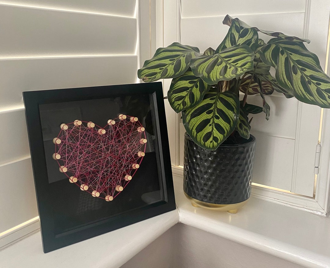 Handmade Heart Frame Art - Etsy