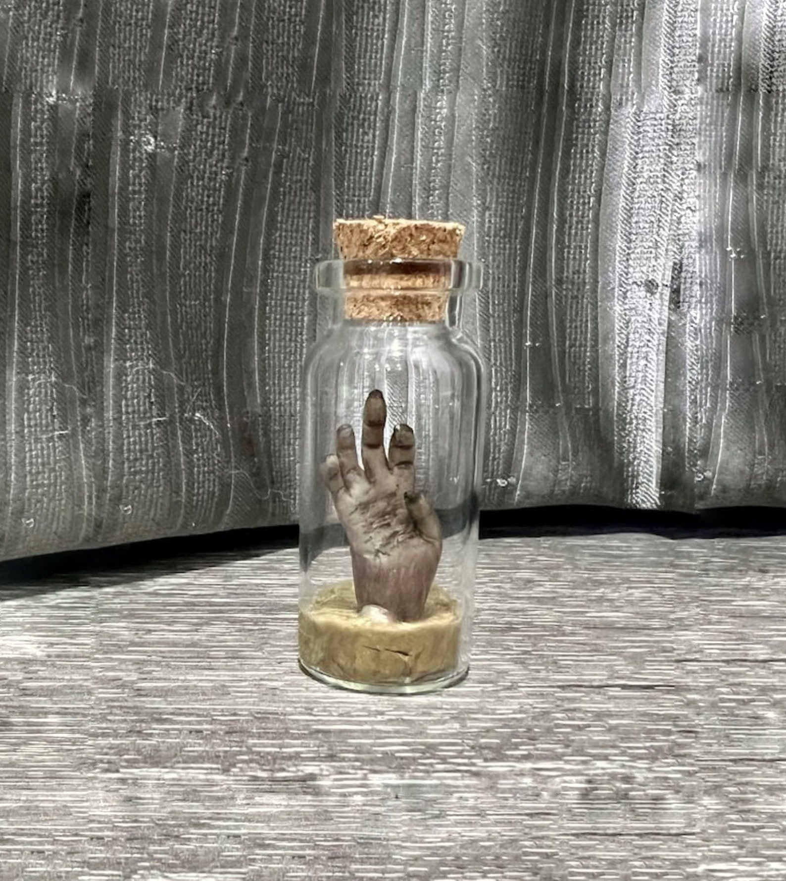 Cursed Monkey’s Paw - Miniature Monkey’s Paw Captured in a Tiny Glass ...