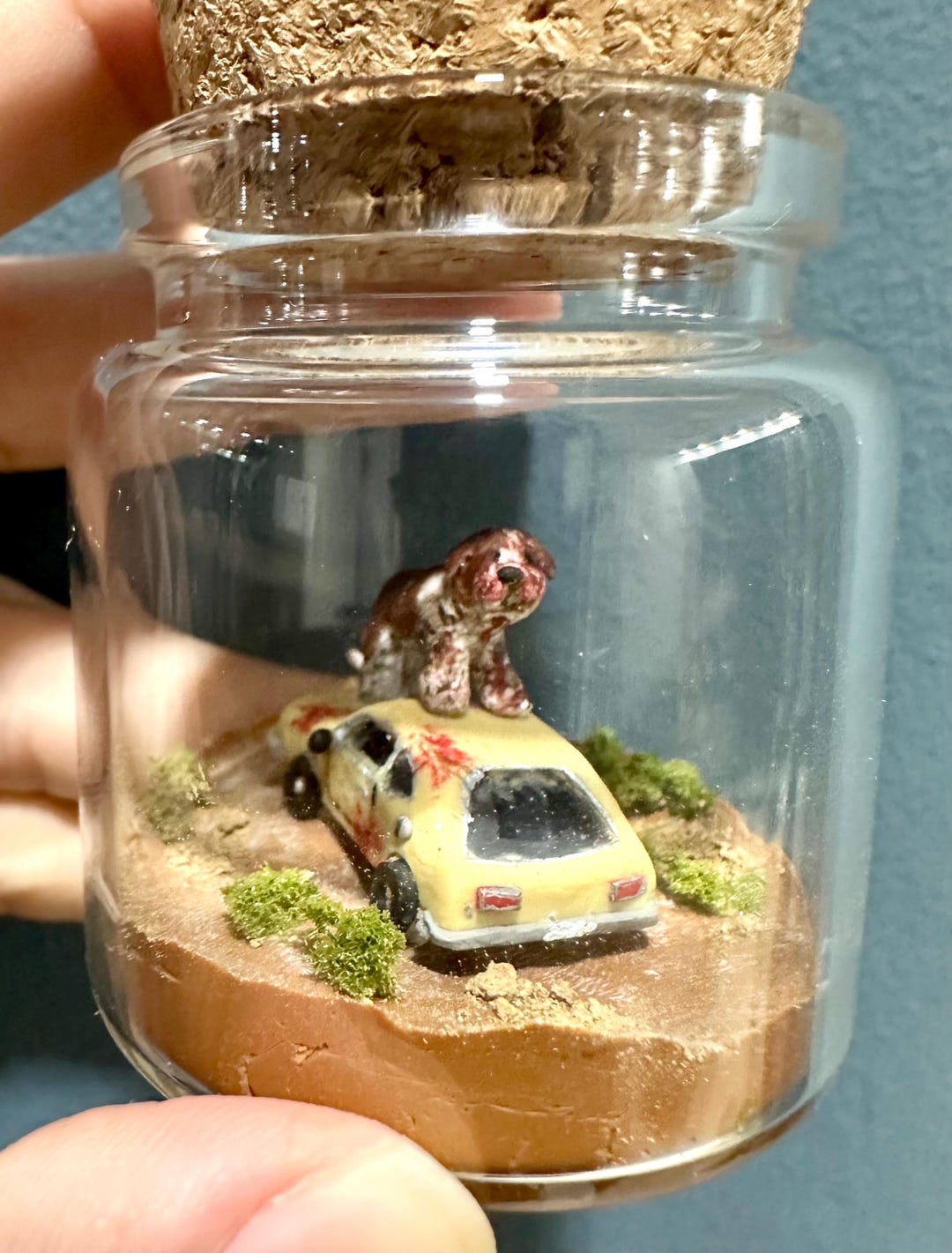 Stephen Kings Cujo Scene With 1978 Ford Pino and Cujo LIMITED EDITON - Etsy