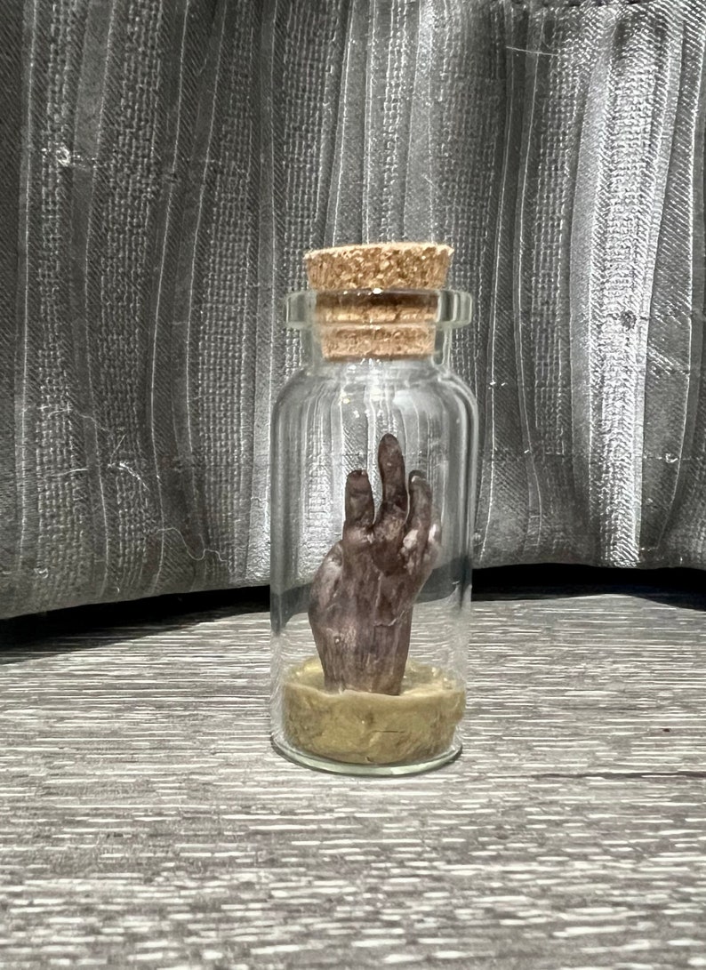 Cursed Monkeys Paw Miniature Monkeys Paw Captured in a - Etsy