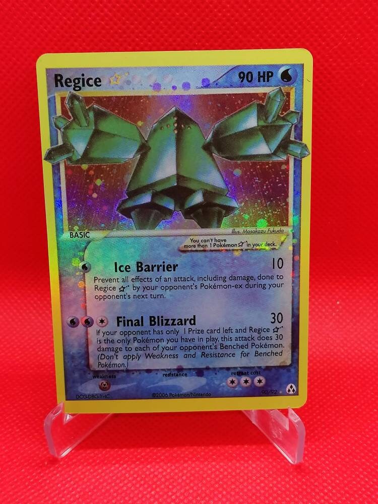 Regice Pokemon Card