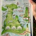 Digital Watercolor Map Illustration I Personalized Hand Drawn Map I ...