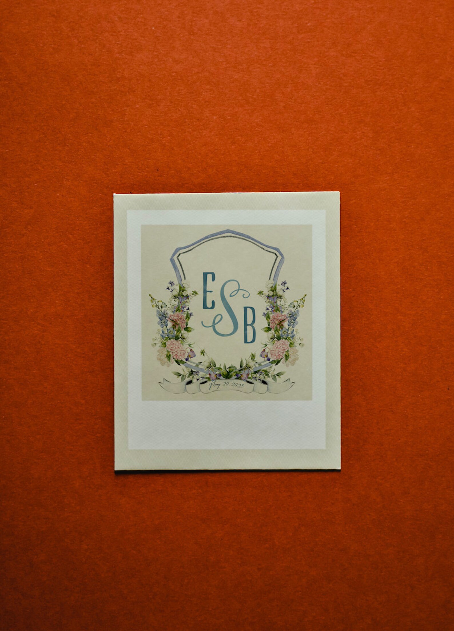 Custom Hand Painted Watercolor Crest Wedding Crest Event - Etsy