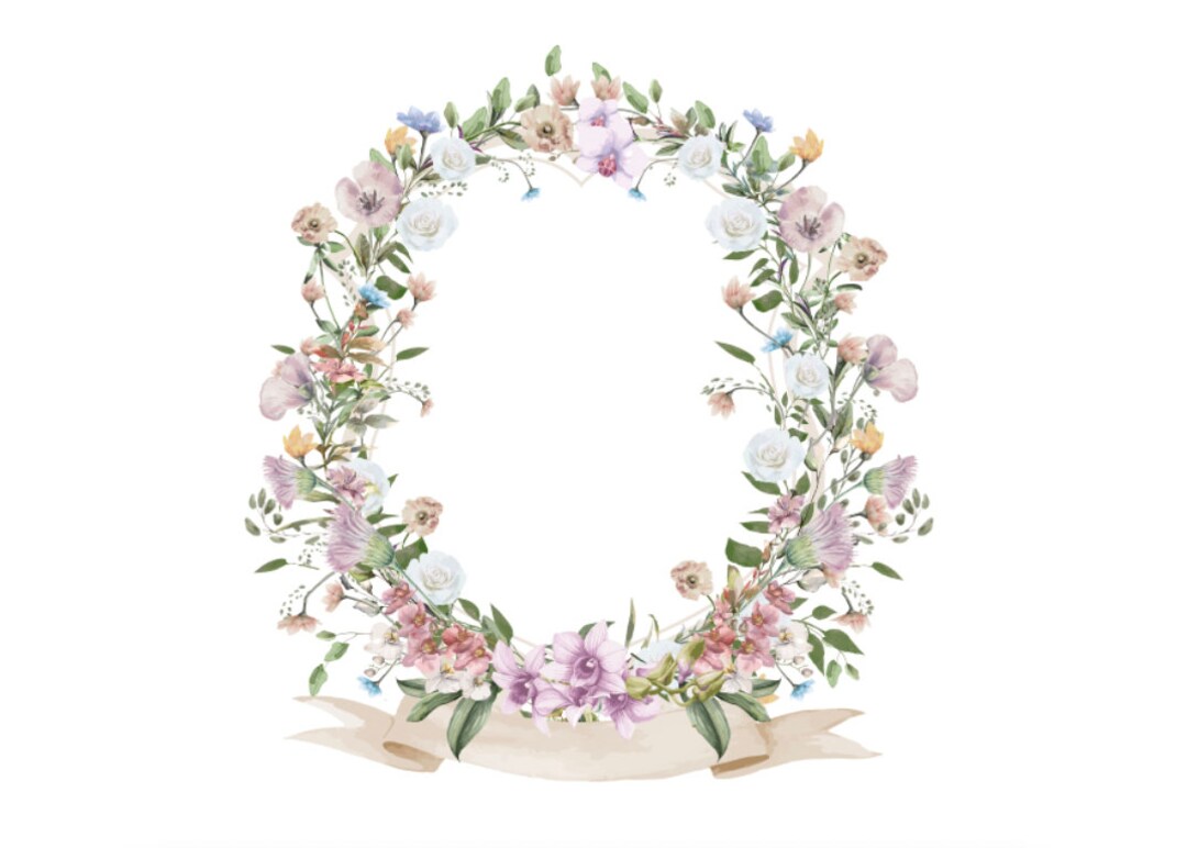 Wedding Crest I Watercolor Crest I Handmade Crest - Etsy