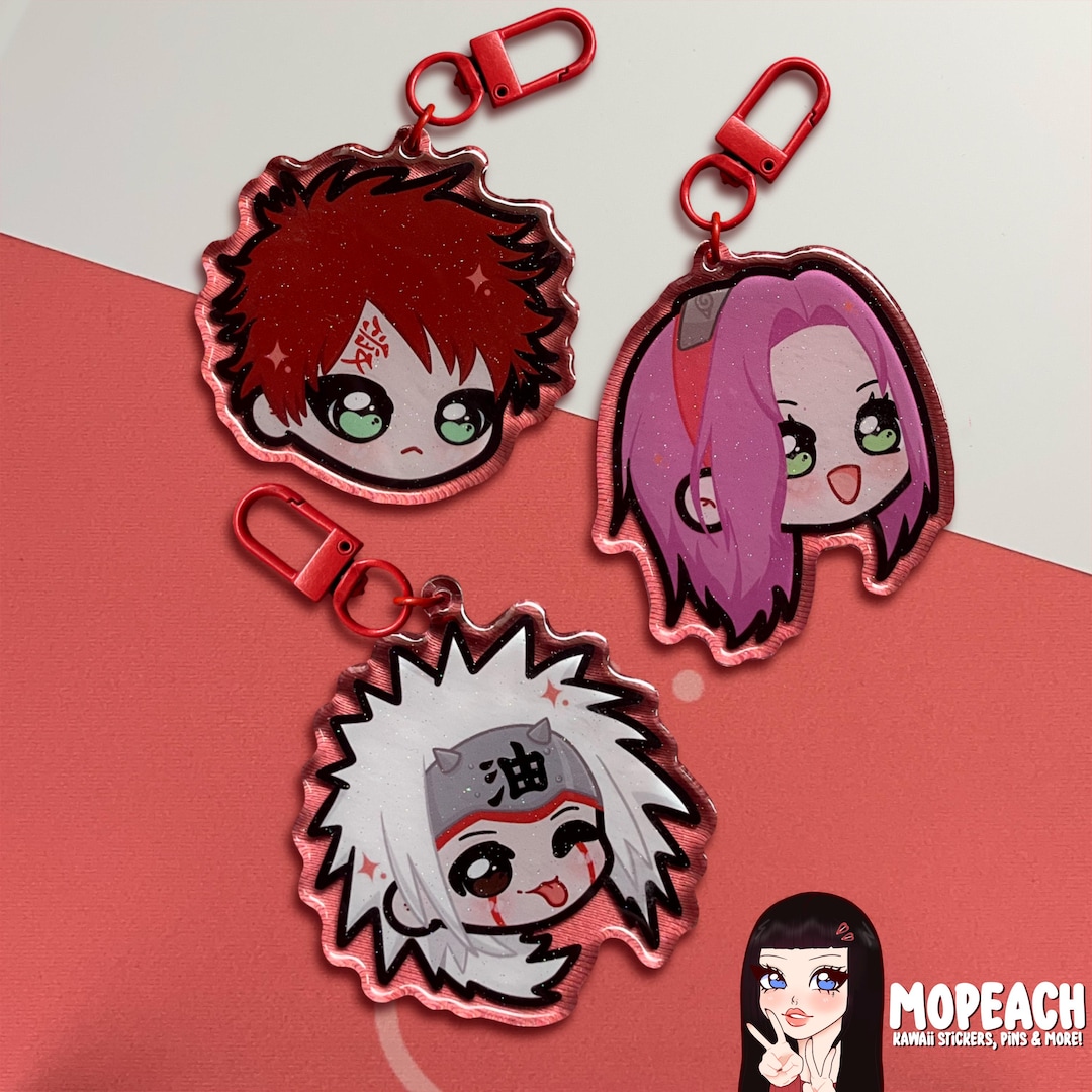 Leaf Ninja Acrylic Keychains VOL 2 - Etsy